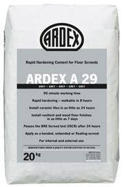 ARDEX A 29 Rapid Drying Floor Screed | Ardex UK Ltd – High Performance ...