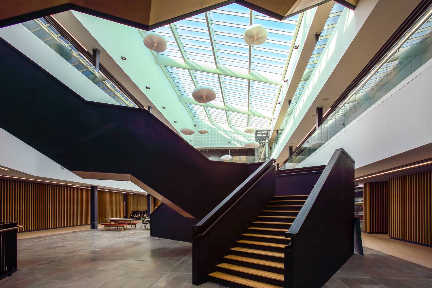 Rooflight Linings & Atrium Beam Casings | Pendock | NBS Source