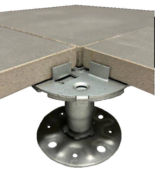 MetalPad EX Adjustable Pedestal - Decking and paving pedestal | Wallbarn Ltd | NBS Source