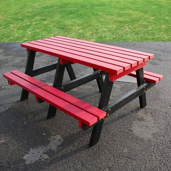 Standard Picnic Tables - A-Frame Picnic Tables | NBB Outdoors | NBS BIM ...