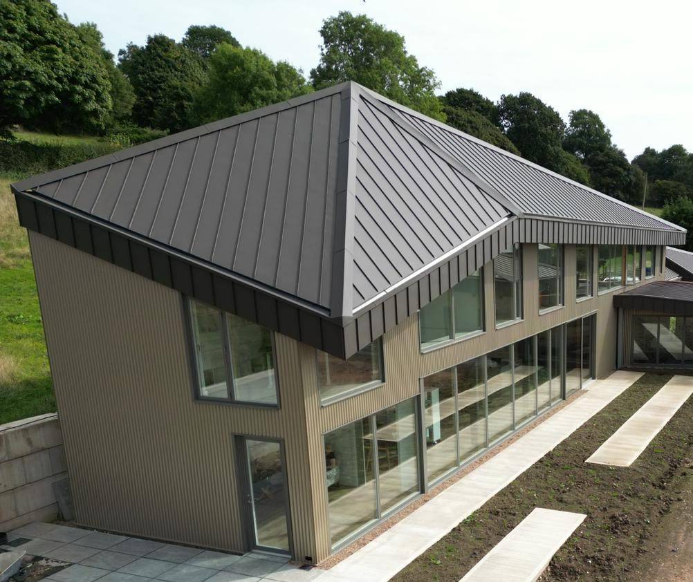 Standing Seam Roof System - PREFALZ® - Coil coated aluminum standing ...