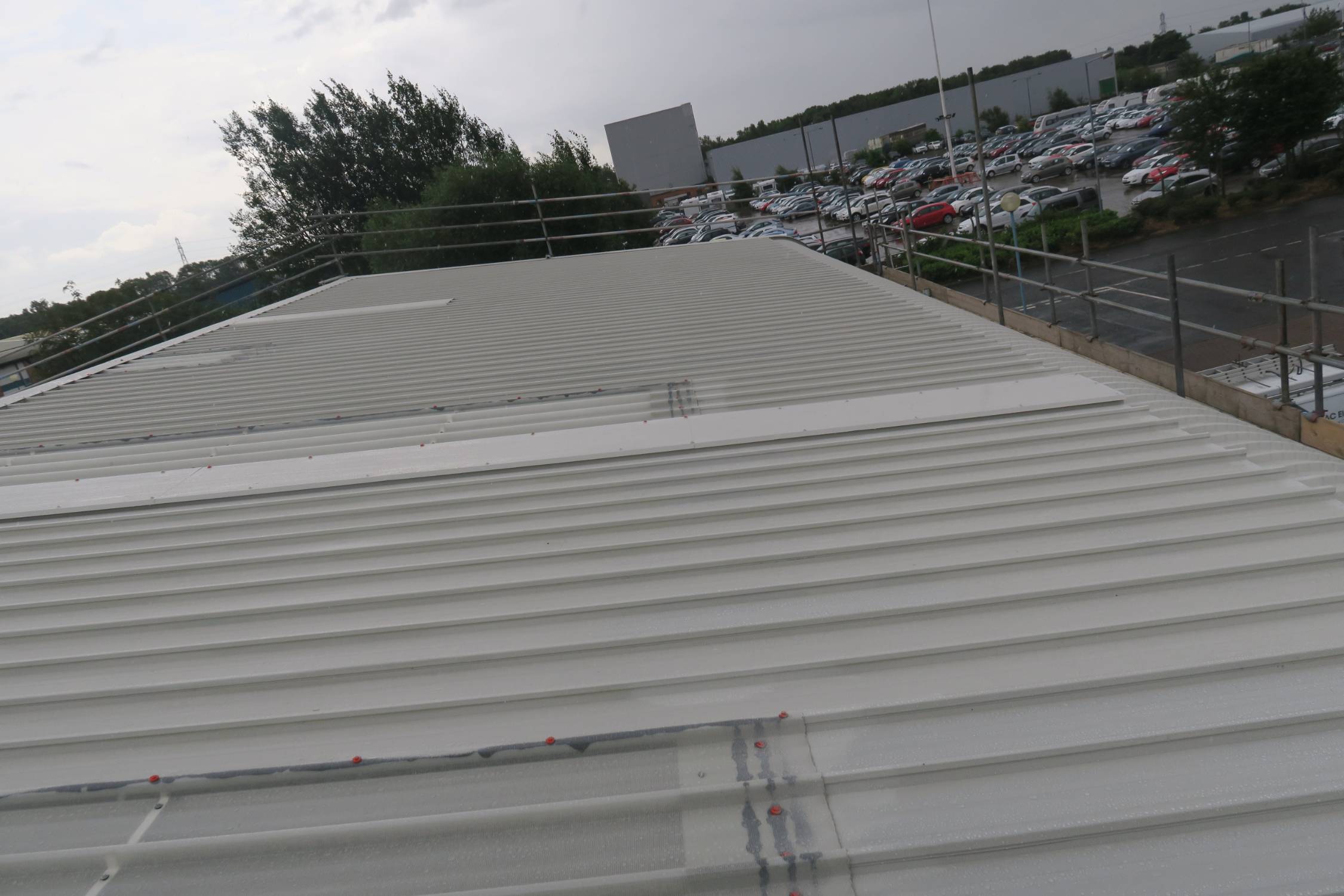 Metal Roof Coating Project using BBA Approved Metalseal 20 from ...