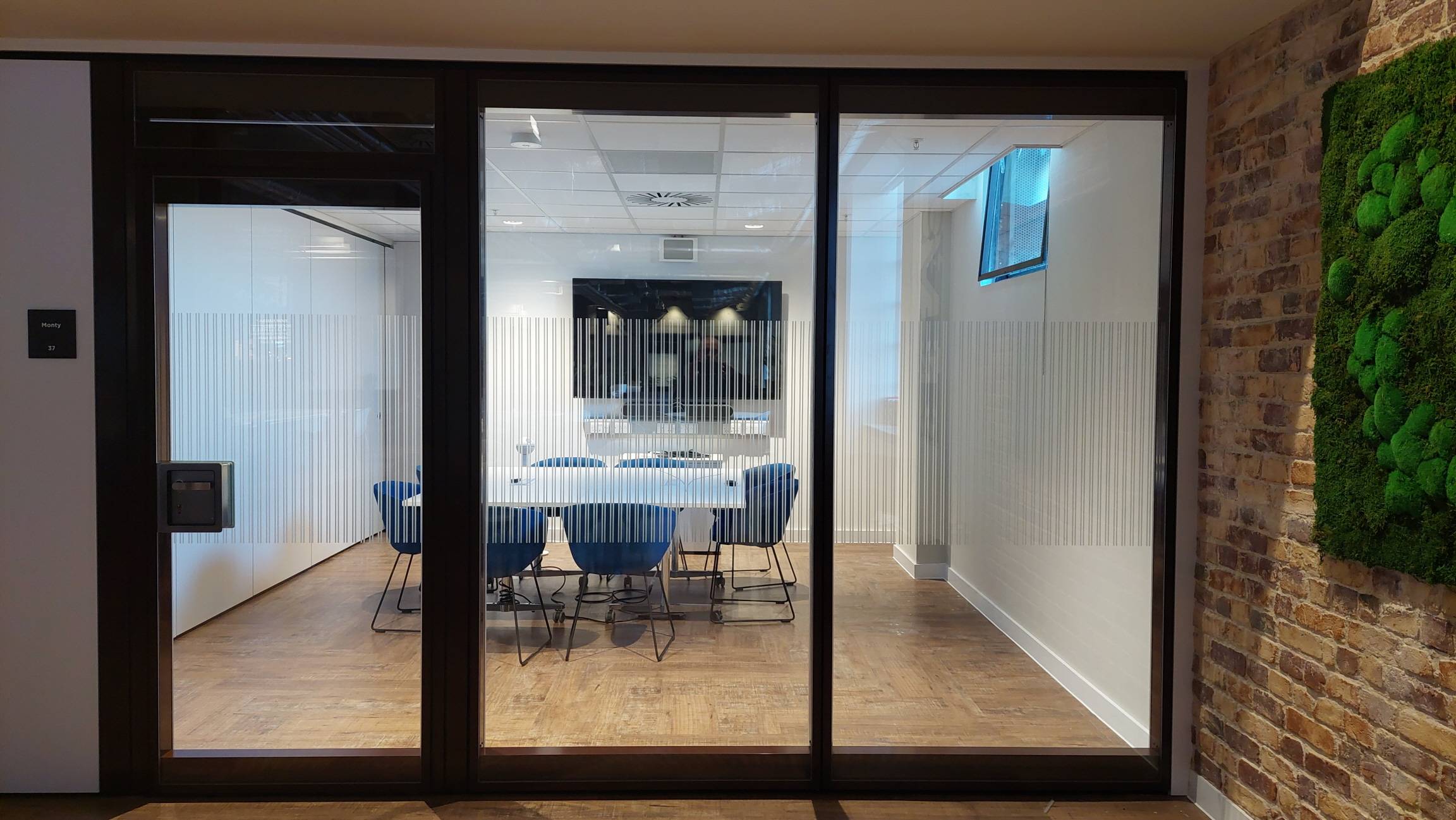 Dorma Variflex Glass Semi automatic acoustic moveable wall - SharkNinja ...