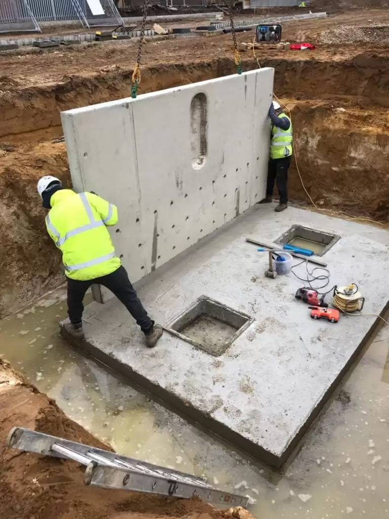 Precast Soakaway Chamber Solution for PB Doyle Construction Ltd | JKH ...