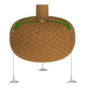Tree Anchor - Wire Driven Anchor - Root Ball Frame | Green-Tech | NBS ...
