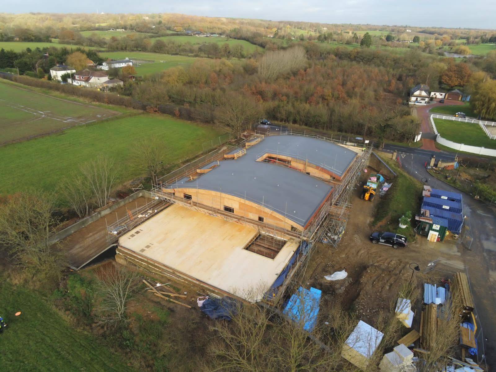 The Old Pump Works - Flexible and robust waterproofing for curved green ...