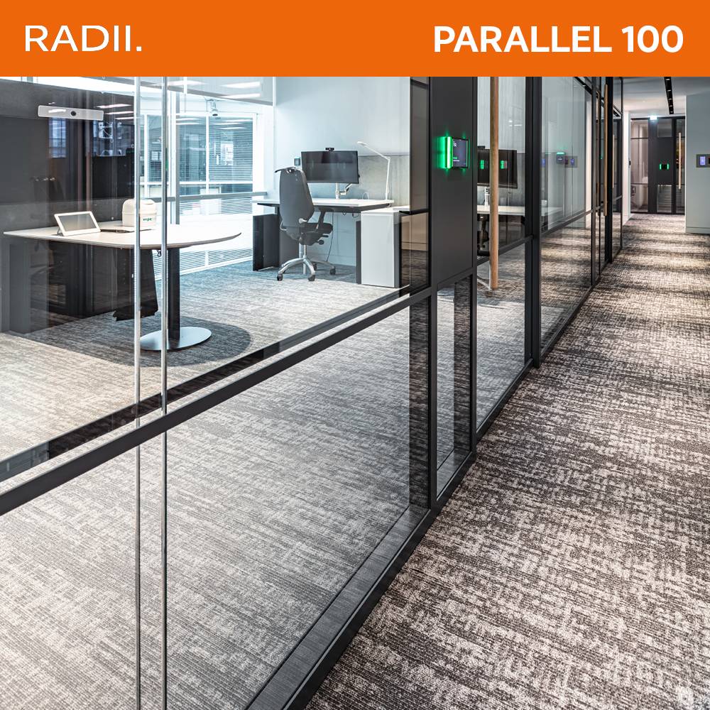 Parallel 100 Double Glazed Partition System | Radii | NBS BIM Library