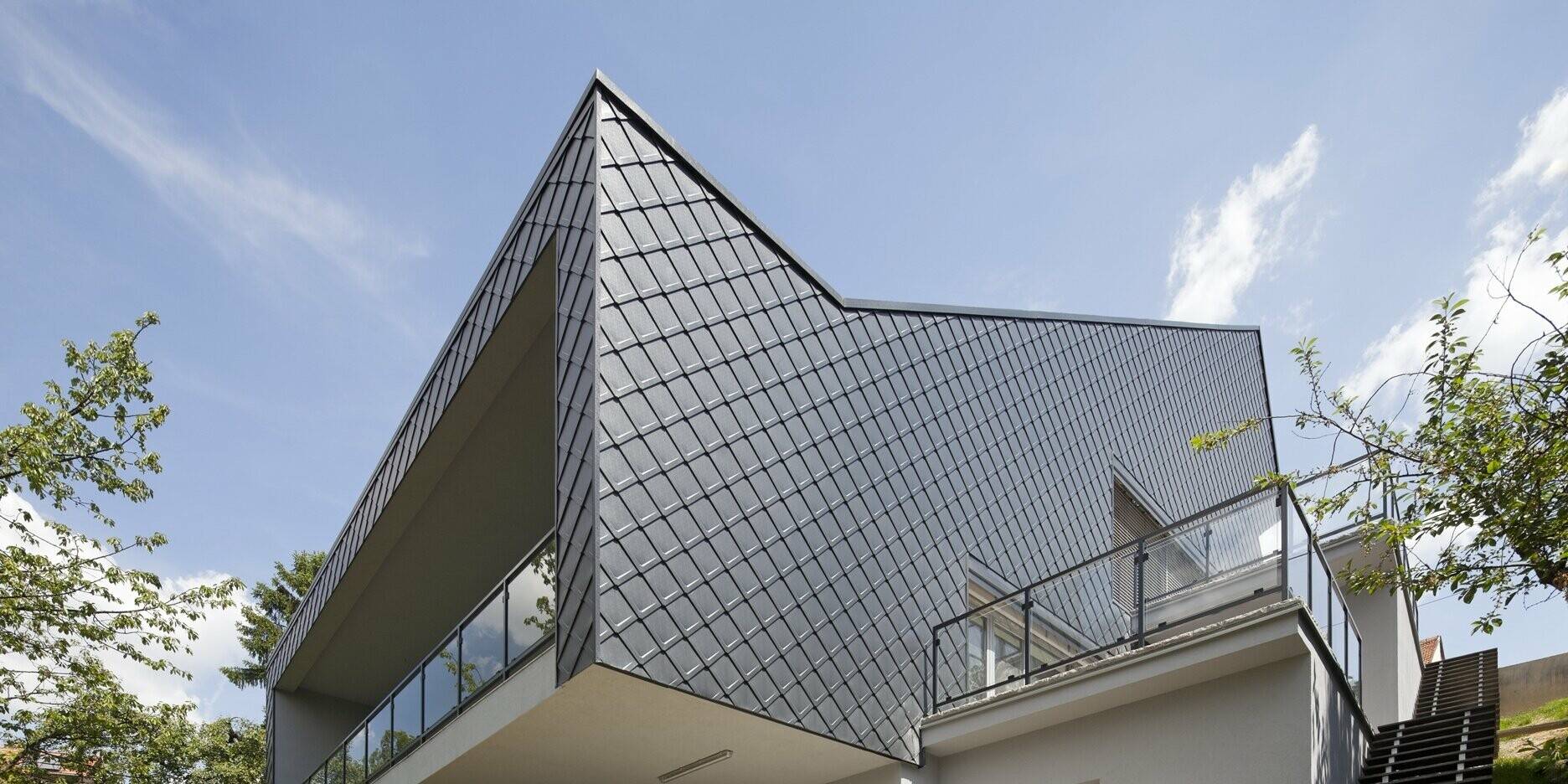 Fully Supported Facades. Rhomboid Tile. 290 x 290 mm | PREFA UK Ltd ...