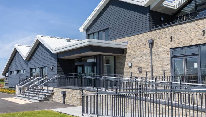 Cedral helps create contemporary exterior for country club | Cedral by ...