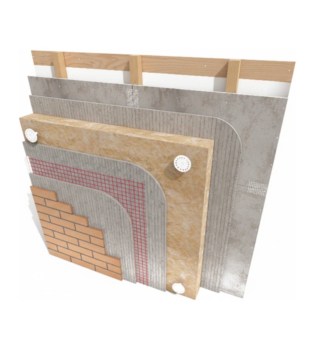 LicataTherm Timber Frame Mineral Wool External Wall Insulation System ...