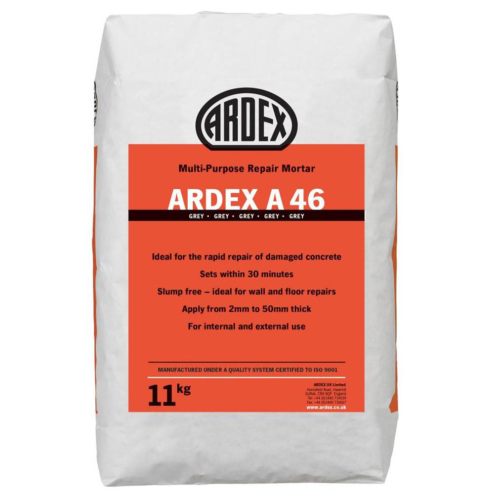 ARDEX A 46 Multi-Purpose External Repair Mortar | Ardex UK Ltd – High ...