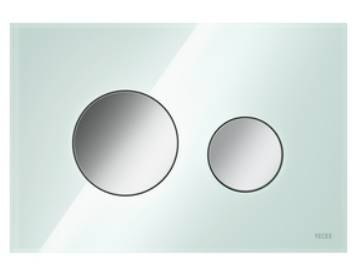 TECEloop Glass WC Control Flush Plate | Bathroom Engineering Ltd (Part of TECE GmbH) | NBS Source