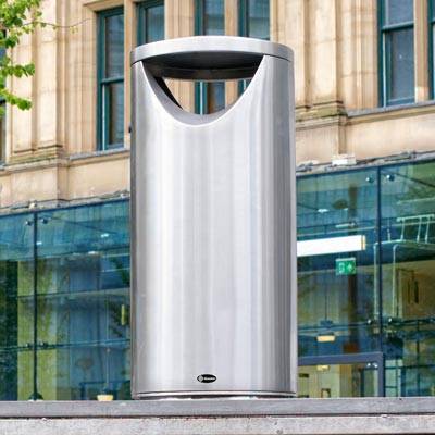 Centrum™ Litter Bin - Litter Bin | Glasdon UK Ltd | NBS BIM Library