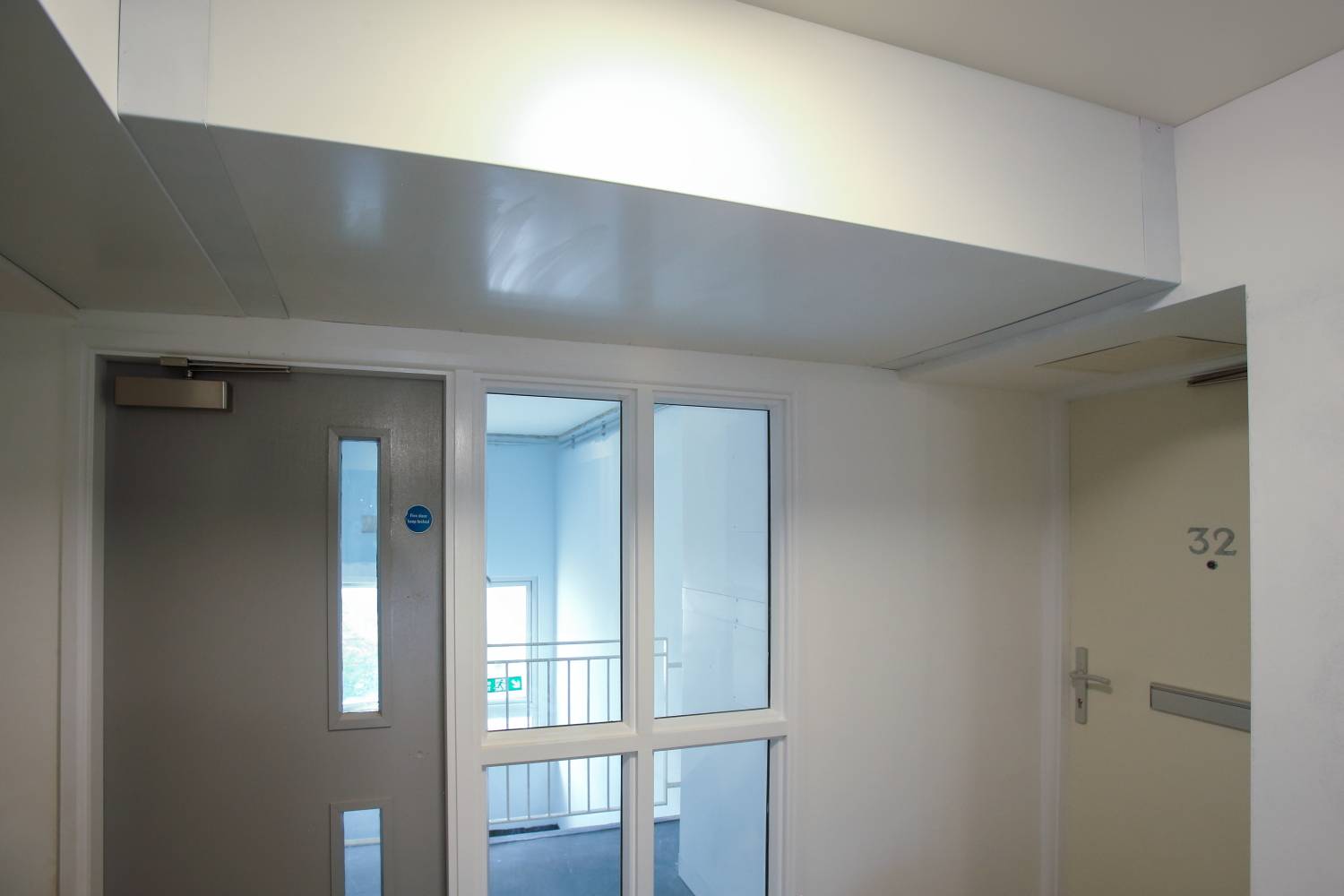 Pendock metal pipe boxing conceals high-rise utilities | Pendock | NBS ...