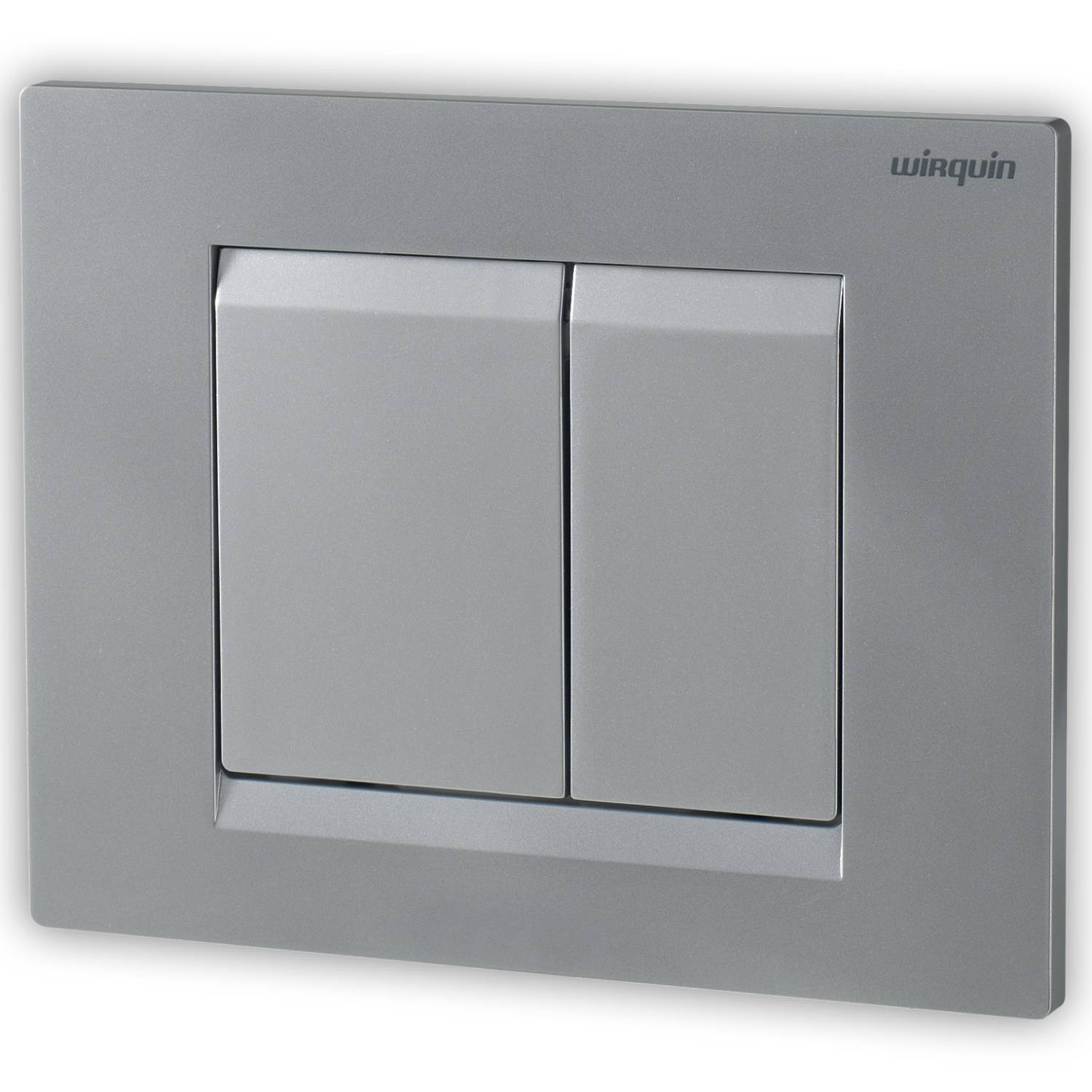 MATT CHROME ESSENTIAL CONTROL PLATE - WC Flush Plate | Wirquin Ltd ...