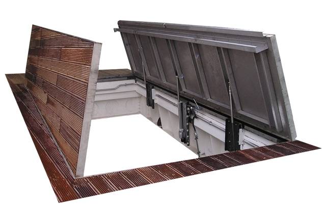 HIAC Recessed Floor Hatch | Surespan | NBS BIM Library