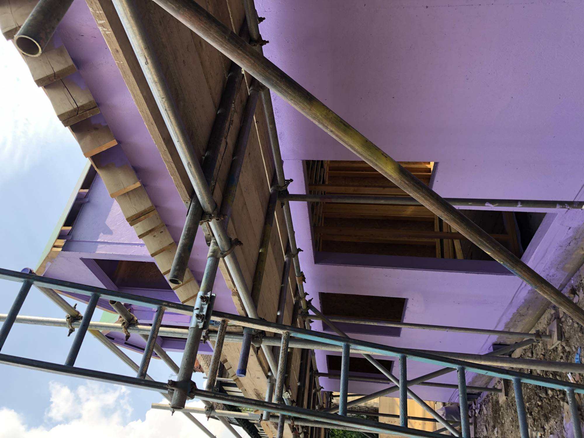 Timber frame facade membrane | Intelligent Membranes | NBS Source