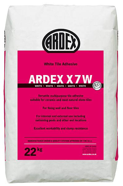 ARDEX X 7 Standard Setting Flexible Tile Adhesive | Ardex UK Ltd – High ...