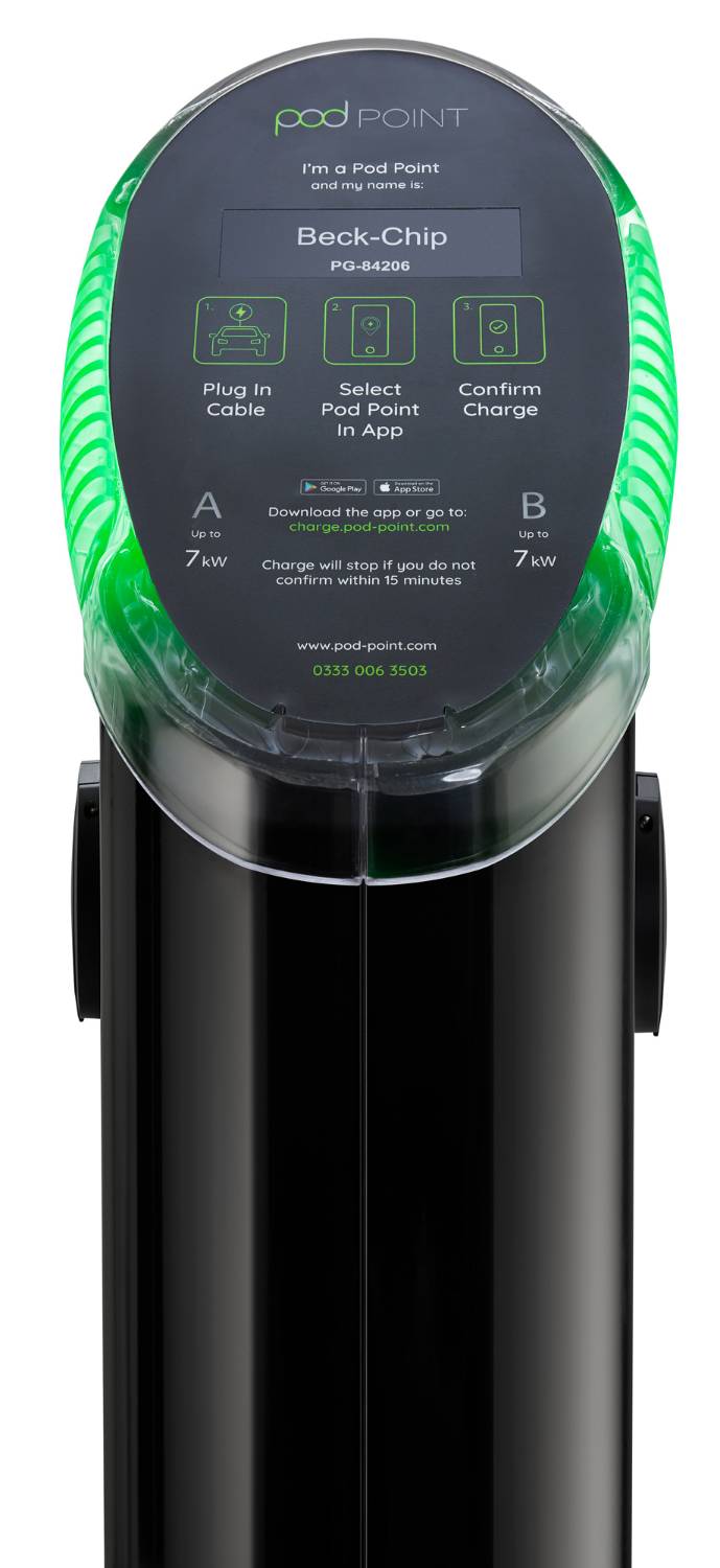 Pod Point Twin charger | Pod Point LTD | NBS BIM Library