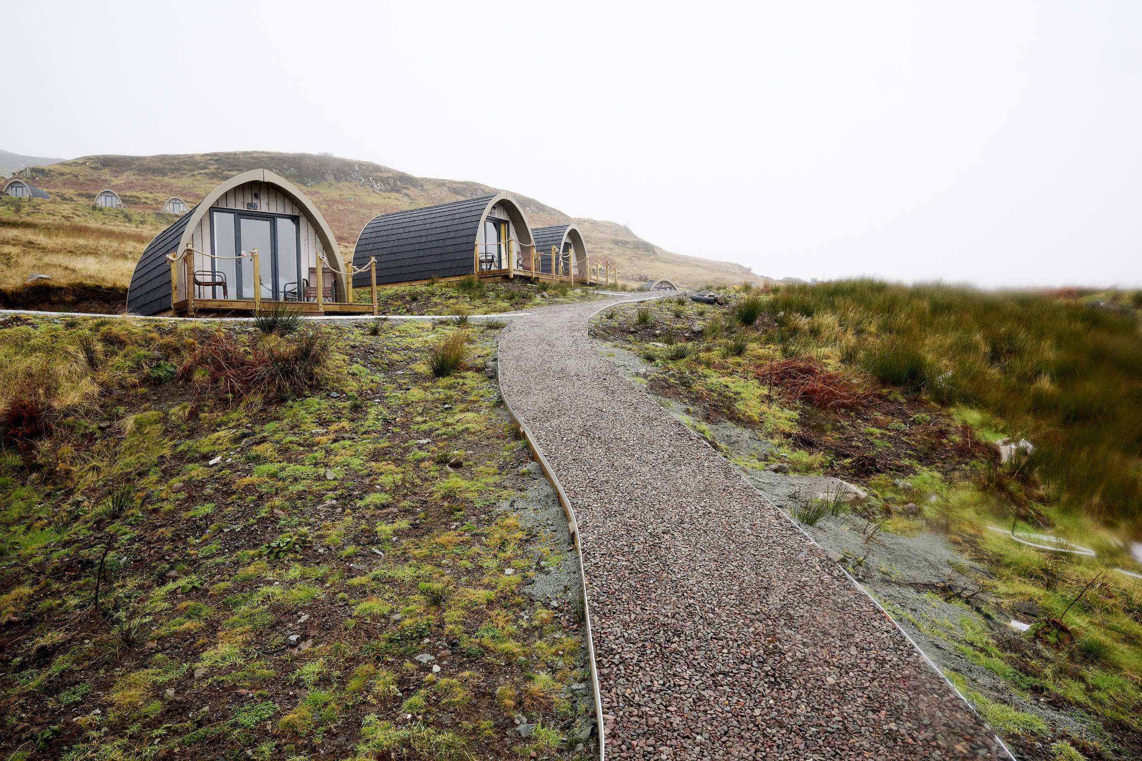 Gravel path grid for an Isle of Skye retreat meet the challenges of a ...
