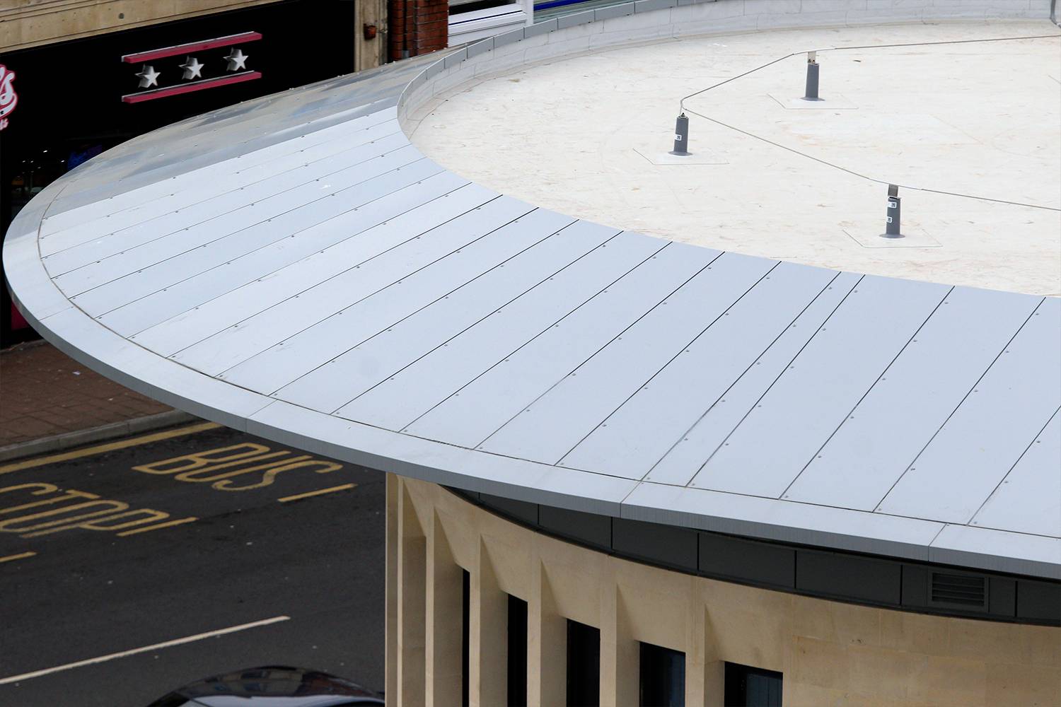 Single Ply Case Study: Gloucester Transport Hub | Bauder Ltd | NBS Source