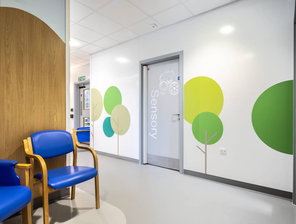 Wall Protection - Rainbow Community Hub, Elland Road | Gradus | NBS Source