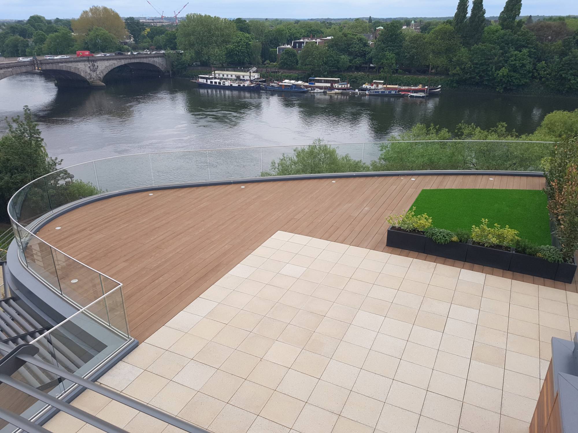 Composite decking | Residential | London | The Outdoor Deck Company Ltd ...