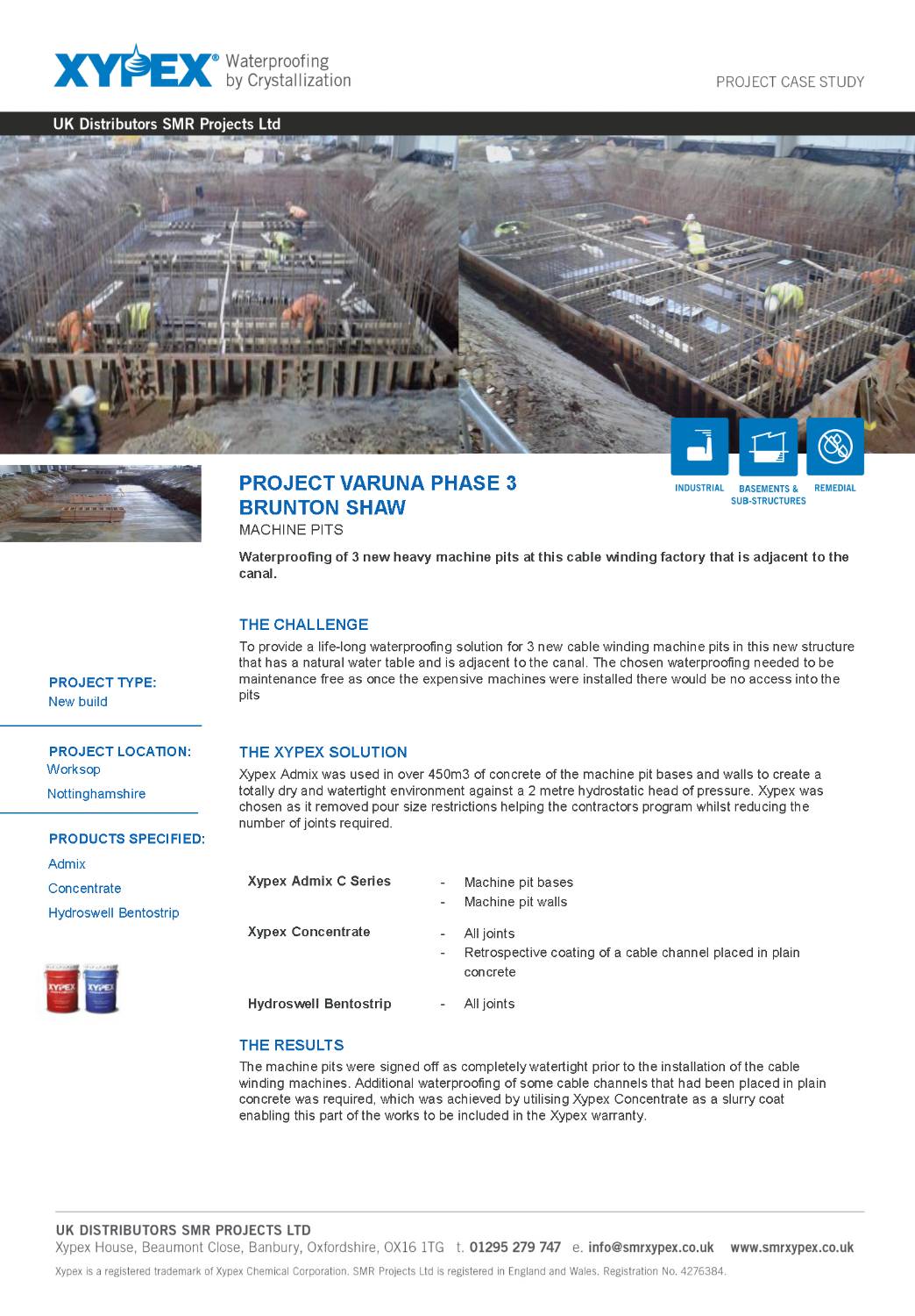 Brunton Shaw Factory Deep Machine Pits | NBS Source