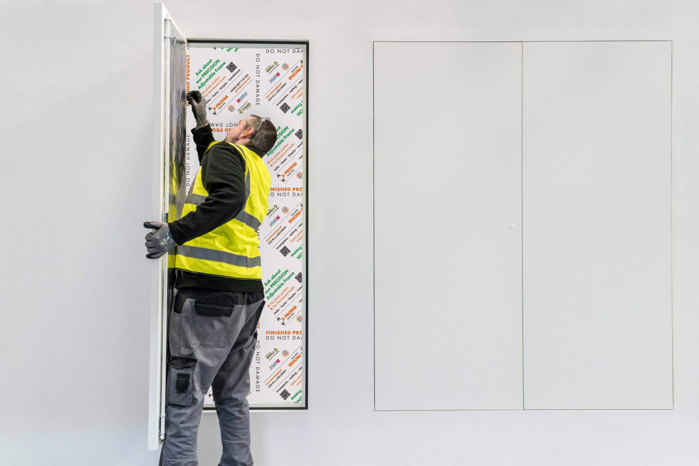 VEGA 1500 Series Riser Doors - Non Fire Rated | Profab Access Ltd | NBS ...