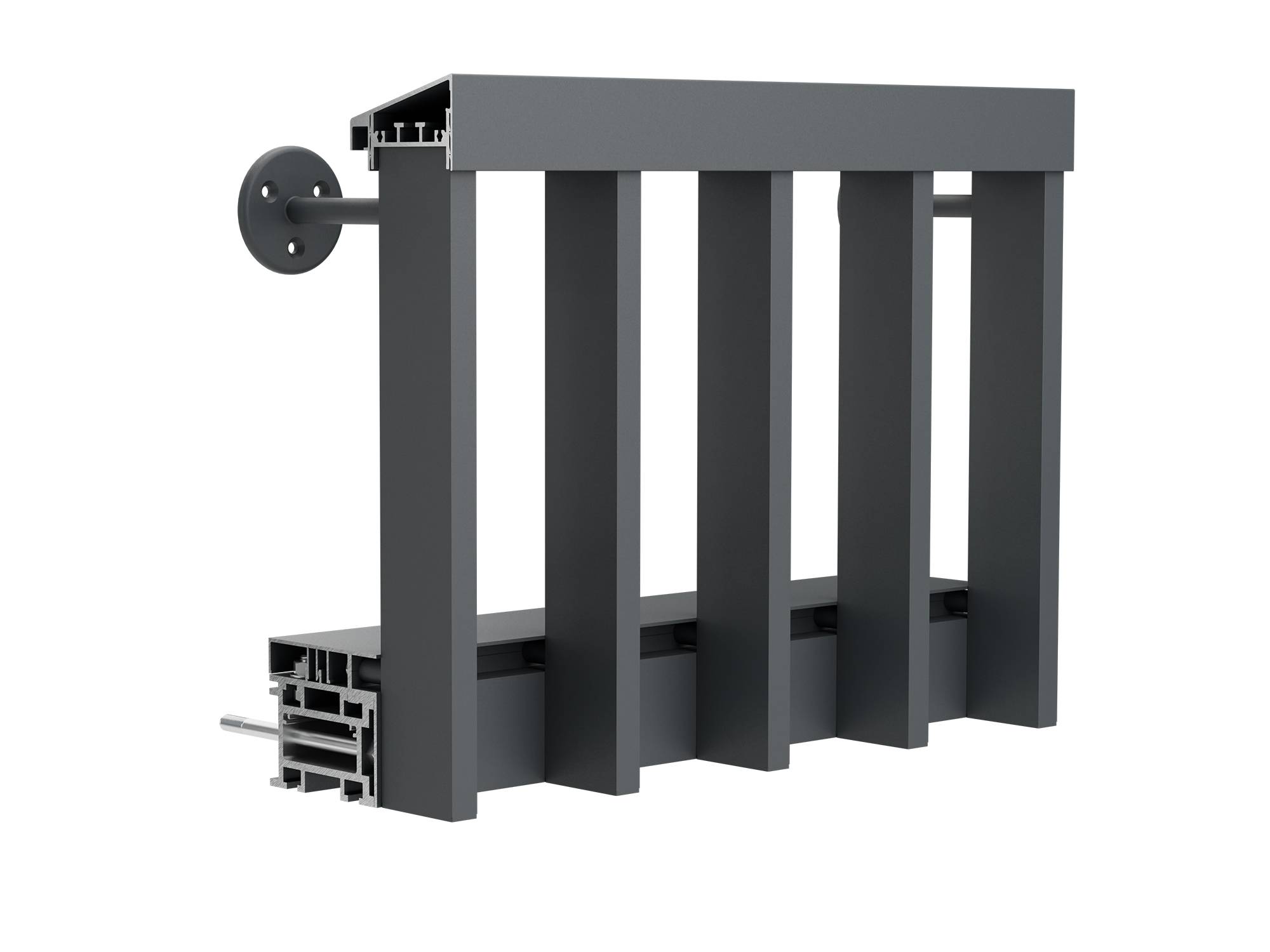 AliRail System 6 - Outer-Mounted Juliet - Non-combustible & Modular ...