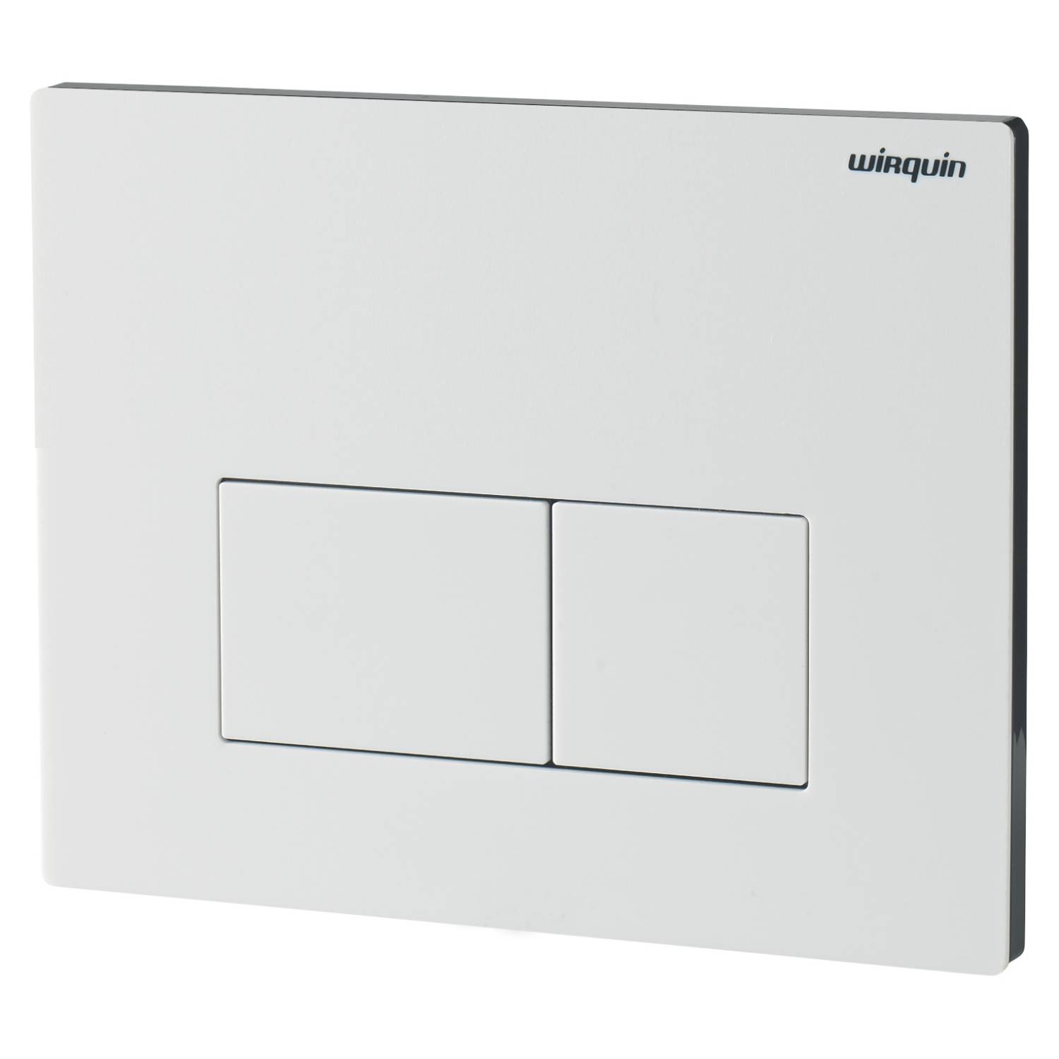 WHITE DESIGN CONTROL PLATE - WC Flush Plate | Wirquin Ltd | NBS Source