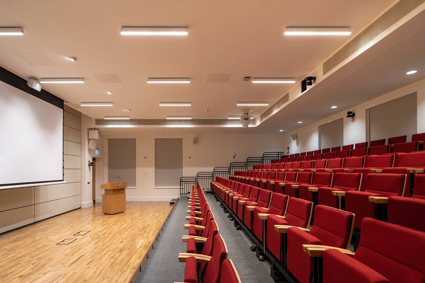 Bartlam Library, Selwyn College, Cambridge - Retractable Conference and ...