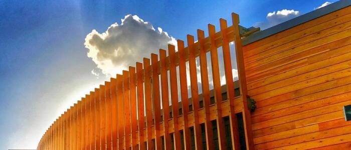 Siberian Larch Cladding for Lymm Fire Station | International Timber ...
