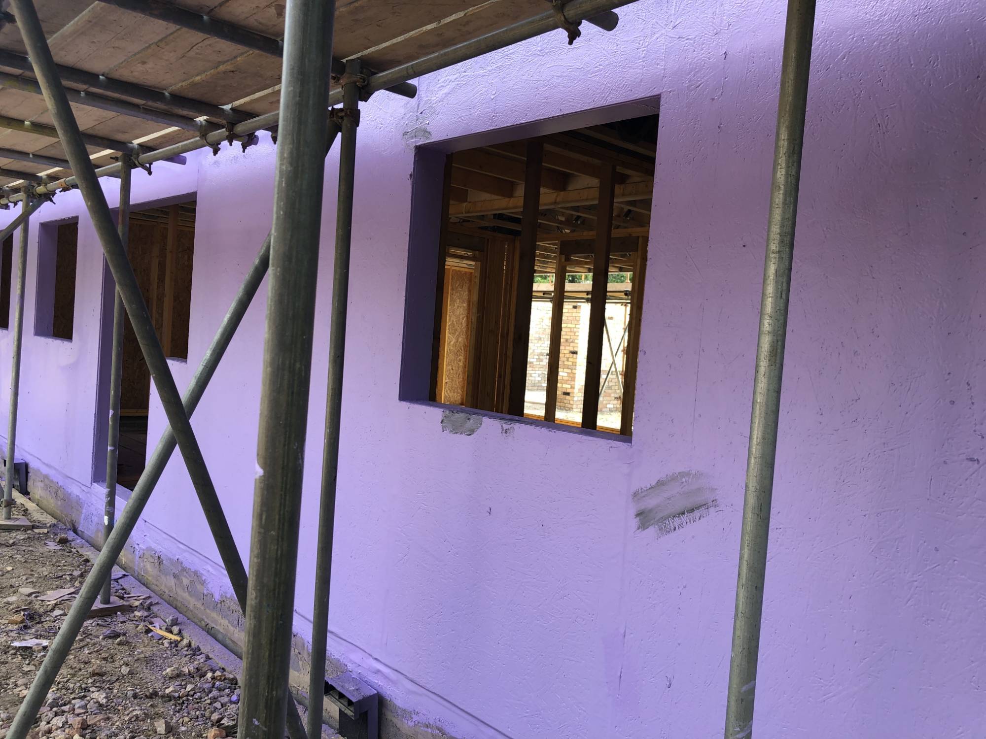 Timber frame facade membrane | Intelligent Membranes | NBS Source