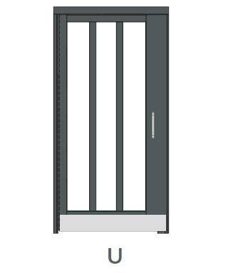 ClassicAL Communal Double Leaf Aluminium Door | Bradbury Group | NBS ...