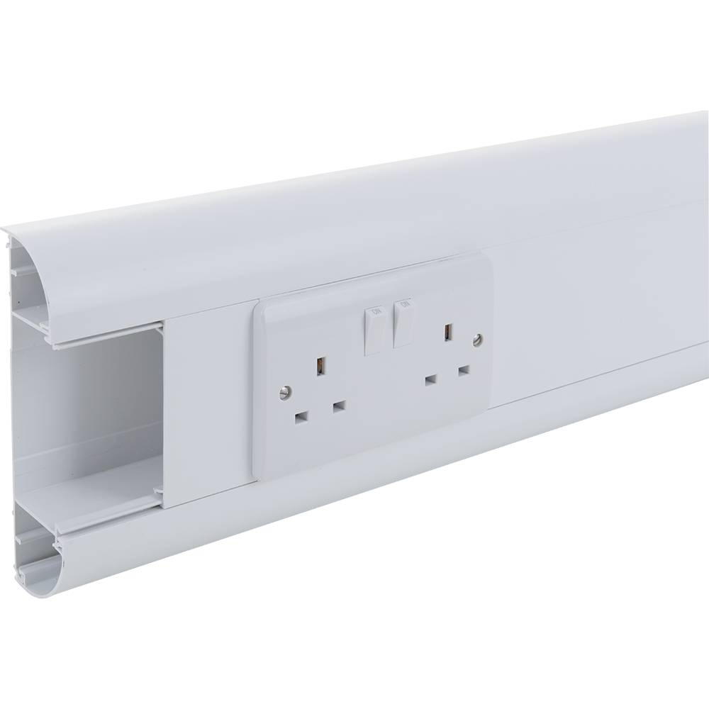 Sterling Curve Profile 1 PVC-U Trunking | Marshall-Tufflex Ltd | NBS ...