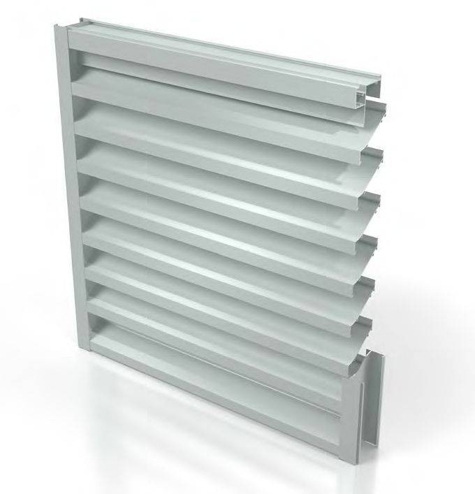 CS Louvres Ventilation Louvre A-4085 | Construction Specialties (UK ...