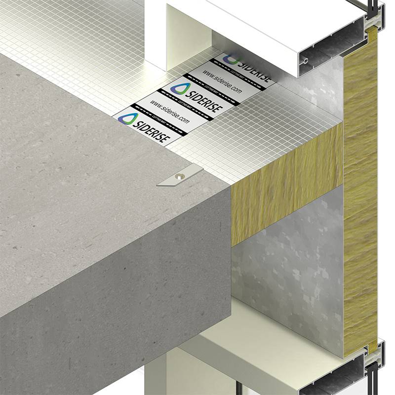 Siderise CW-FS Perimeter Barrier and Fire Stop for Curtain Walling ...