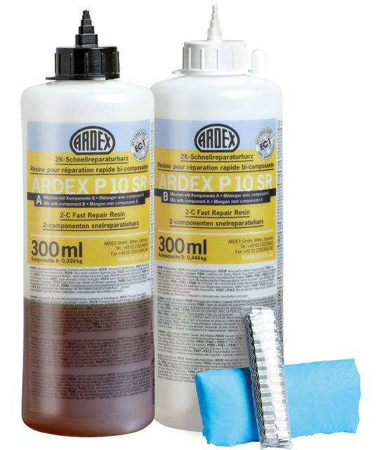 ARDEX P 10 SR Rapid Hardening Concrete Crack Repair Resin Kit | Ardex ...