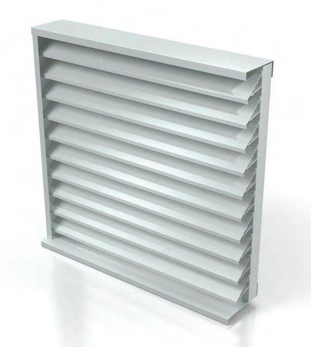 CS Louvres Ventilation Louvre A-3105C - Continuous Line Ventilation ...