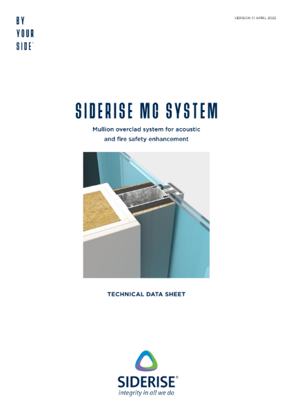 Siderise MC Mullion Cover Systems v1.1 | NBS Source