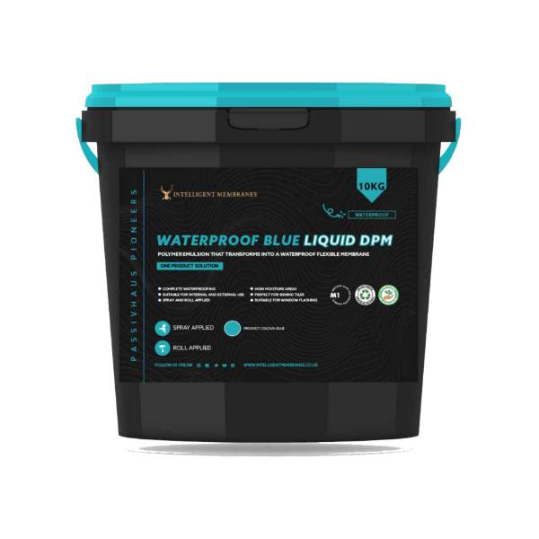WATERPROOF BLUE Liquid DPM - Waterproof Flexible Membrane | Intelligent ...