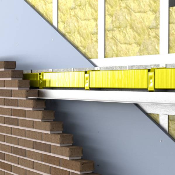 Stainless steel cavity barrier brackets | NBS Source