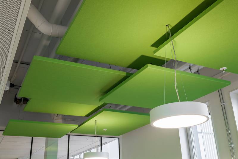 Raft or island suspended ceiling systems | NBS Source