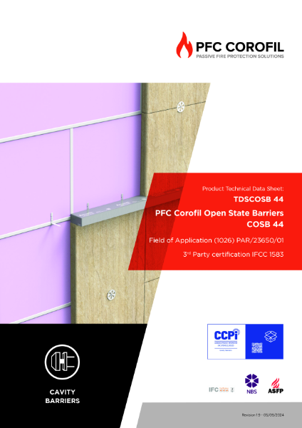 PFC Corofil Open State Barrier COSB 44 - Datasheet | NBS Source