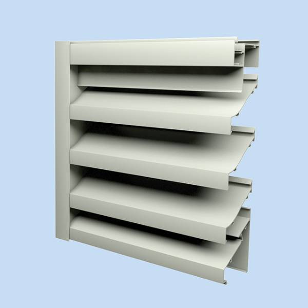 Aluminium louvre panel units | NBS Source