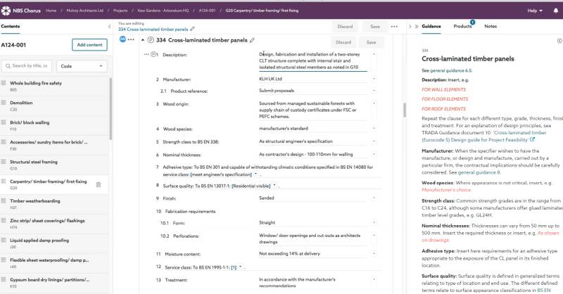 NBS Chorus for Architecture | NBS Source