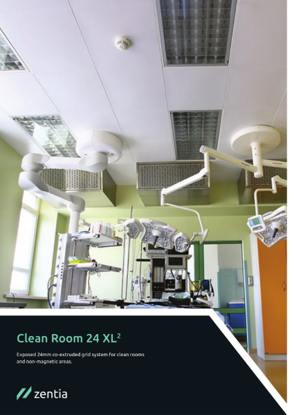 Gridline 24 XL Clean Room – Product Data Sheet | NBS Source