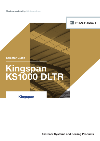Kingspan KS1000 DLTR Selector Guide | Fixfast Ltd | NBS Source