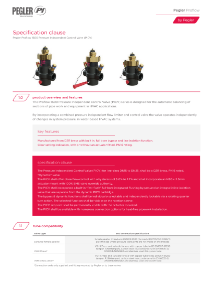 Aalberts Integrated Piping Systems Ltd (Pegler) | Overview | NBS Source